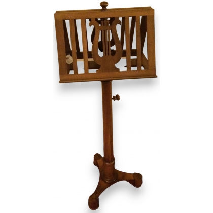 Lutrin Porte-musique double "Lyre" sur Moinat SA - Antiquités décoration